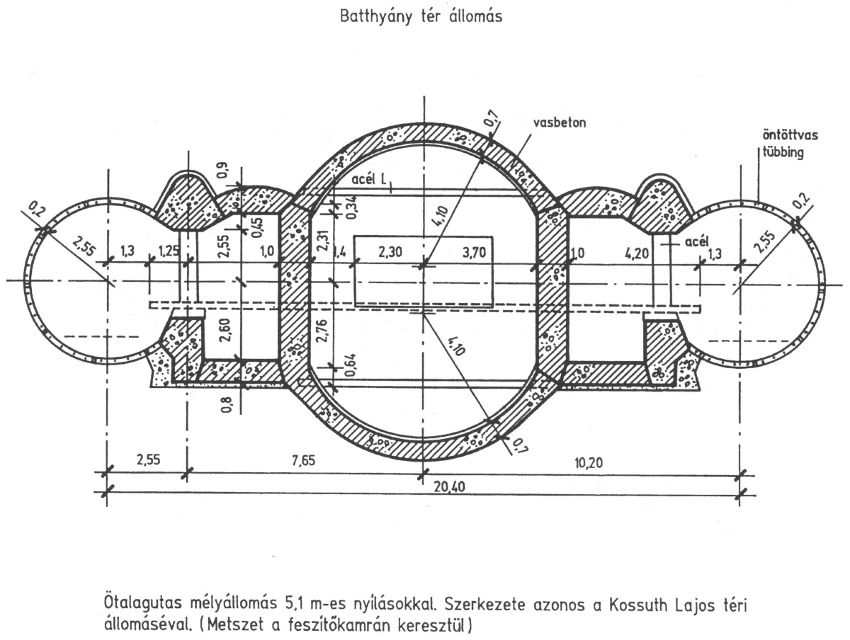 metros.hu - galéria, m2 metróvonal, műszaki rajzok, ábrák